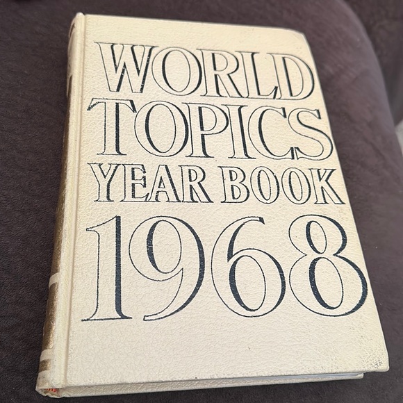 world topics | Other | Vintage 968 World Topics Year Book | Poshmark